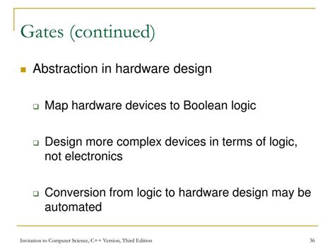 Ppt Chapter 4 The Building Blocks Binary Numbers Boolean Logic