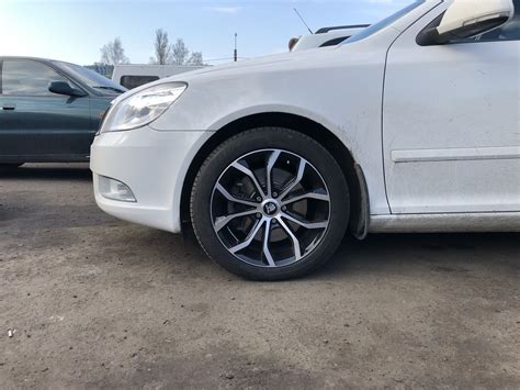 Новые диски на лето — Skoda Octavia A5 Mk2, 1,8 л, 2013 года | колёсные ...