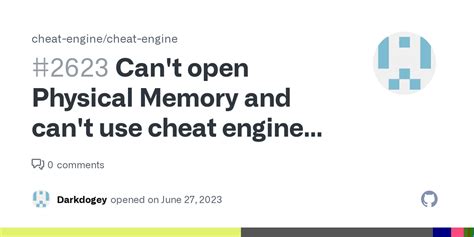 Cant Open Physical Memory And Cant Use Cheat Engine On Bluestacks · Issue 2623 · Cheat Engine
