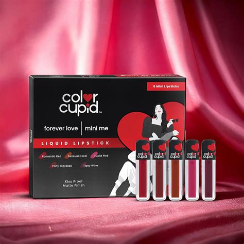 Mini Me Matte Liquid Lipstick Pack Of 5 Color Cupid