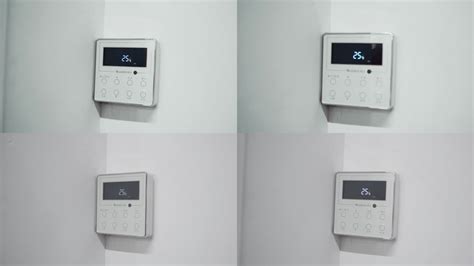 格力空调中央控制面板视频素材下载