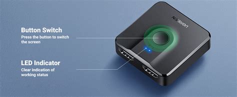 Ugreen Cm217 2 In 1 Out Hdmi Switcher 4k 60hz Ug 50966 Brighttech Networks Kenya