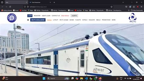 Abhishek Jha On Linkedin Webdevelopment Frontenddevelopment Html Css Javascript Irctc