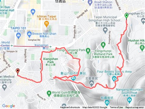 松山奉天宮 四獸山 虎豹獅象山 象山公園 松勤街 松仁路 莊敬路 健行筆記