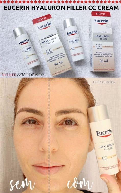 Eucerin Hyaluron Filler Cc Cream Resenha ácido Hialurônico Para O