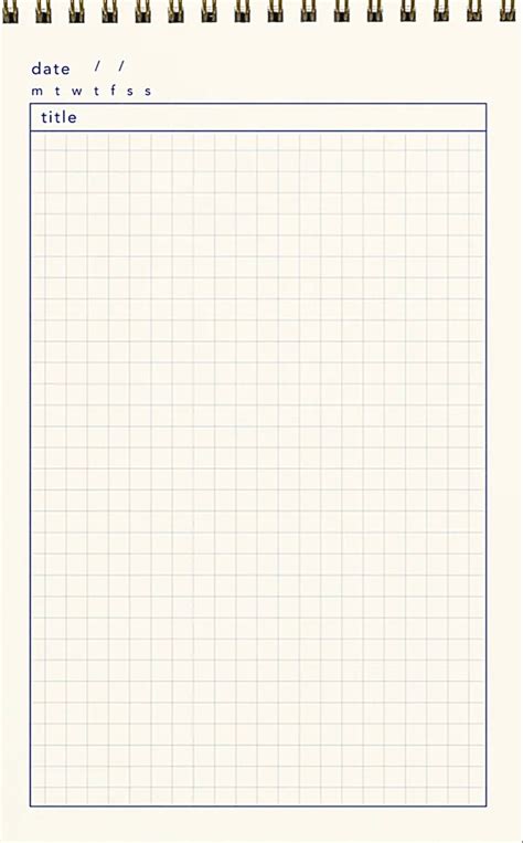 Simple And Stylish Notepad Template
