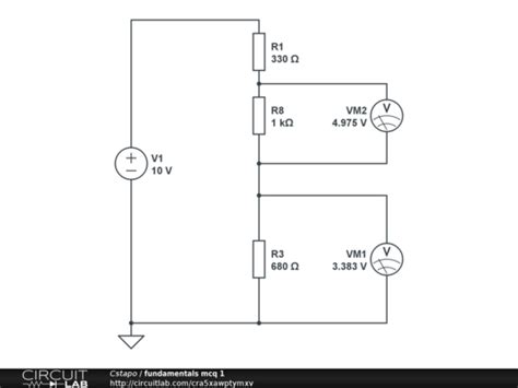 Fundamentals Mcq CircuitLab