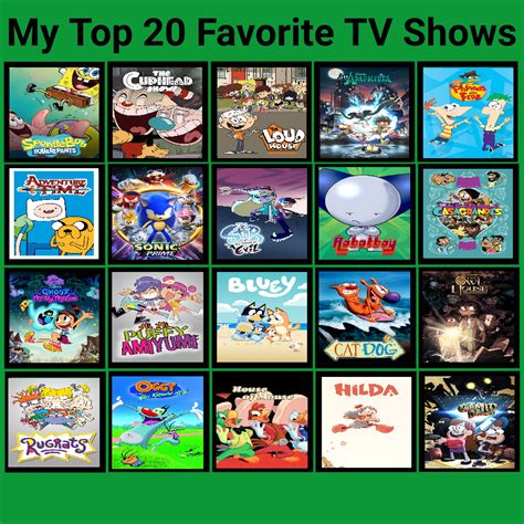 My Top 20 Favorite Tv Shows By Mrmickeytronic On Deviantart