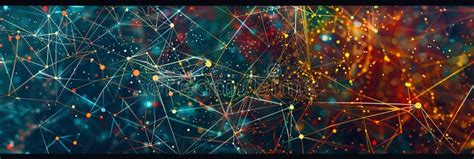 An Abstract Image Depicting A Neural Network Showcasing Its Complex Structure And Intricate