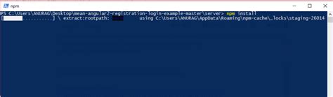 Npm Install Hangs At Npm Cache Locks Staging Xxxxx For Some Repositories Issue 8382