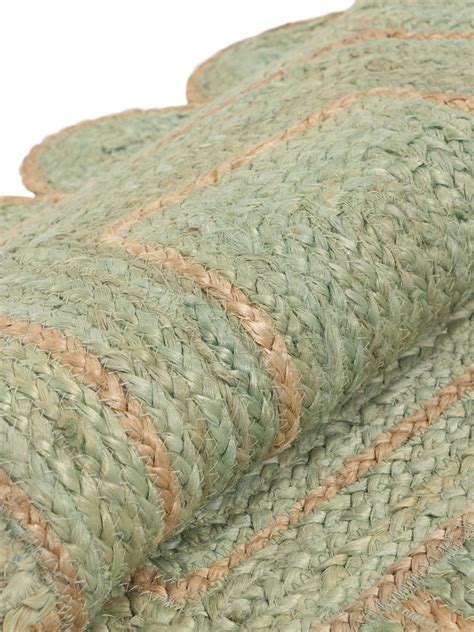 Rugvista Essential Mia Grön Beige 140 X 200 Cm Jutematta Rugvista