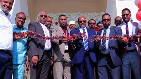 Wasiirka Xanaanada Xoolaha Jsl Ayaa Xadhiga Ka Jaray Dhismayaal Cusub