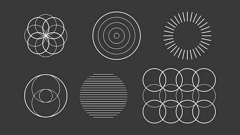 Premium Vector Collection Of Vector Grid Geometric Shapes