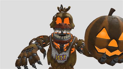 Fnaf Help Wanted Jack O Chica Download Free 3d Model By Xoffly