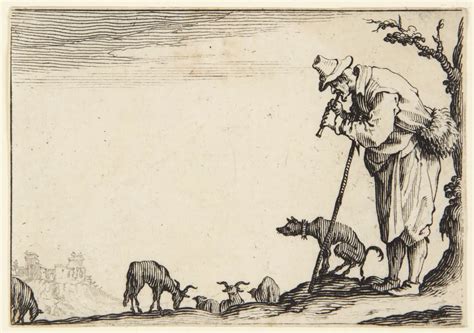 The Shepherd Playing A Flute Princeton University Art Museum