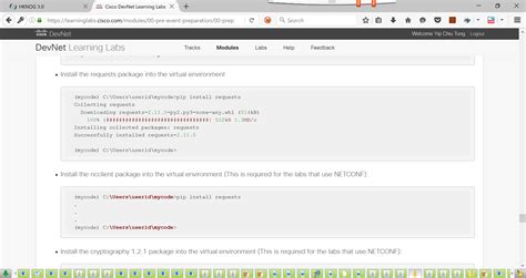 Devnet Express For DNA Pip Install Ncclient Failure In Windows Cisco Community