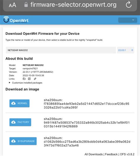 Openwrt 22 03 1 First Service Release Release And Security Announcements Openwrt Forum