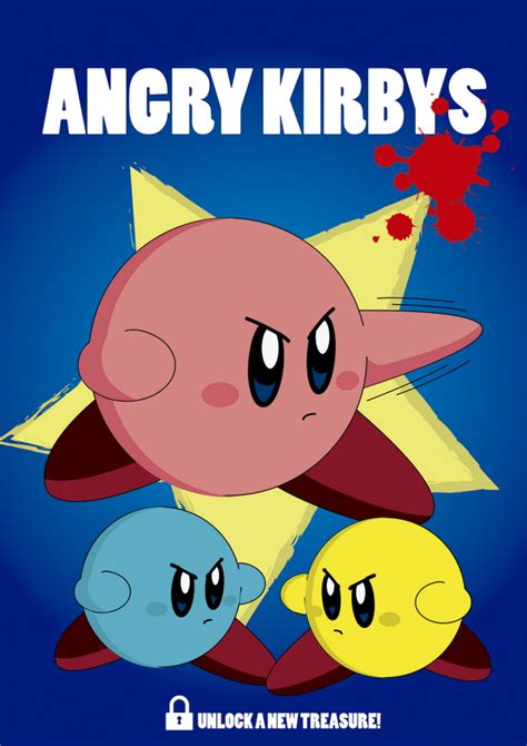 Angry Kirby By Hellnato On Deviantart