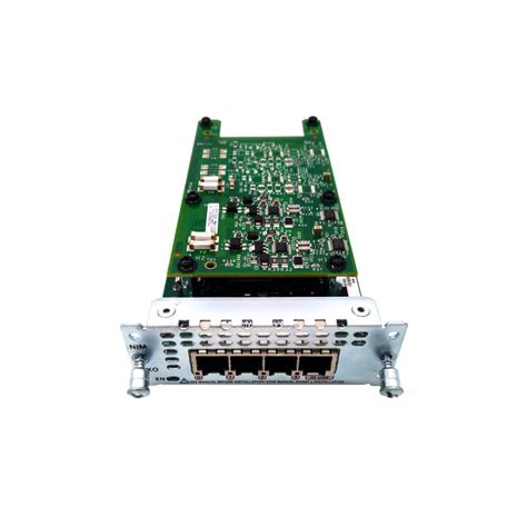 Cisco NIM FXO Port FXO Network Interface Module For Series ISR Dedicated Networks
