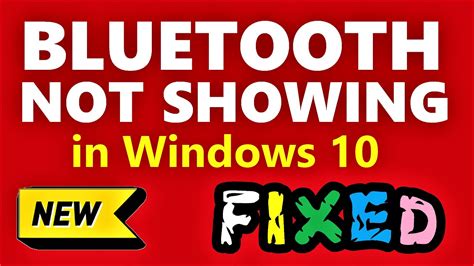 Bluetooth Not Working FIXED How To Fix Bluetooth Not Showing In Device Manager In Windows