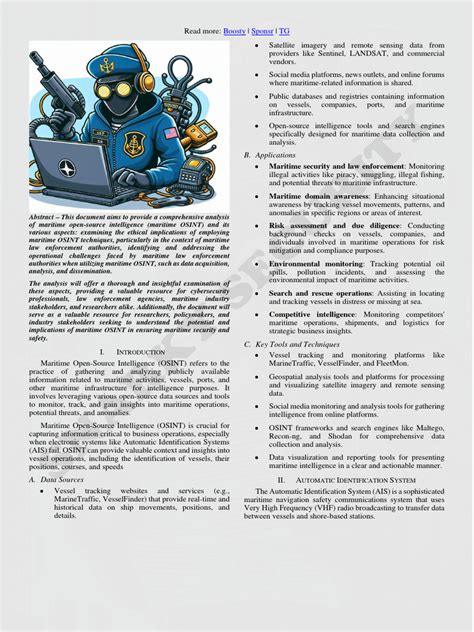 Maritime Security Osint [en] Pdf Computer Security Security