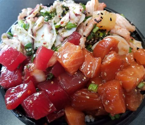 Restaurant Home Page Hawaiian Poke Bowl