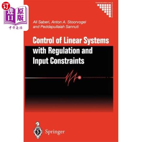 海外直订control of linear systems with regulation and input constraints 具有调节和输入约束的线性系统控制 虎窝淘