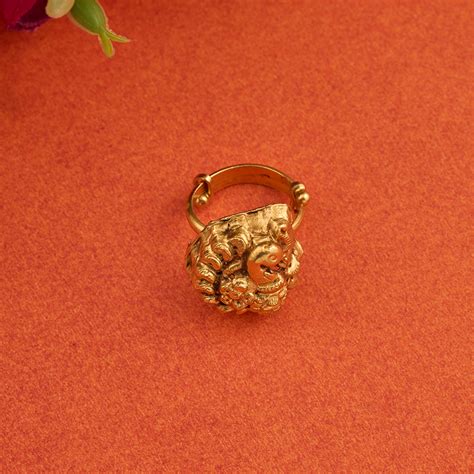 Antique Peacock Ring Aira By Navrathan