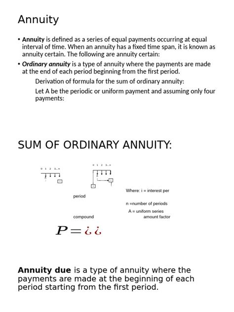 Annuity Pdf