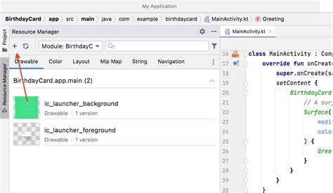 How To Add Images To Android Project Through Android Studio Coding With Rashid