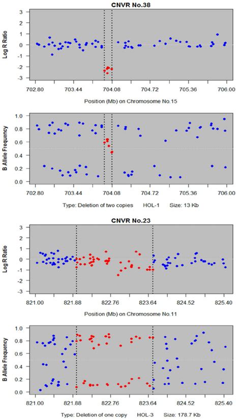 Log R Ratio LRR And B Allele Frequency BAF Plots Of Two Copy Number Download Scientific