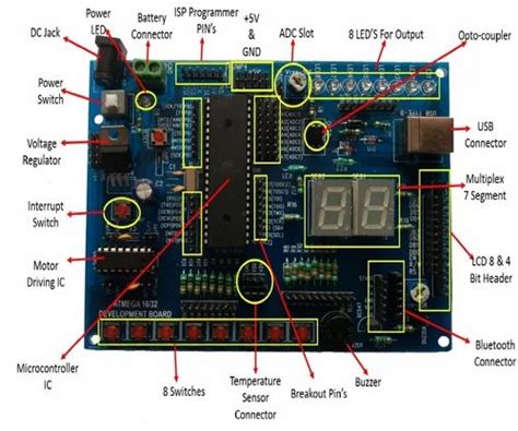 Avr Atmega1632 Advance Microcontroller Development Diy Kit Atmega16