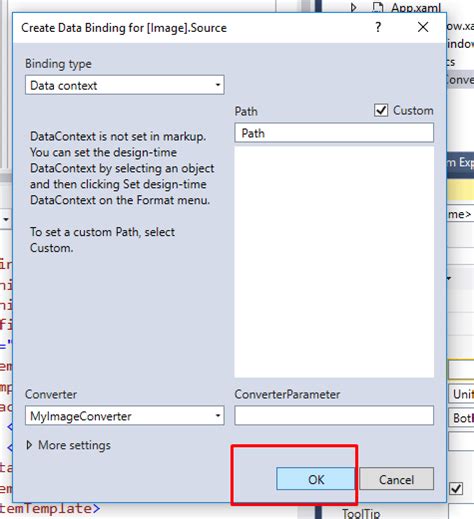 Wpf Image Templatebinding Programming Pseudocode Example C
