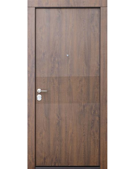 ლითონის კარი Elias Nd მუქი მუხა 950 X 2200 Zodi Ge