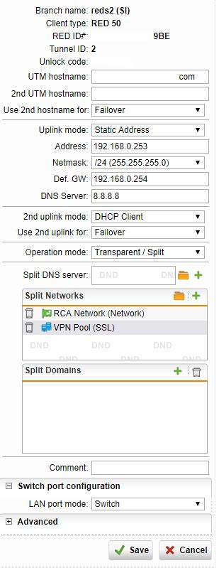 Utm Vlan And Red 50 Remote Ethernet Device Red Utm Firewall Sophos Community Connect