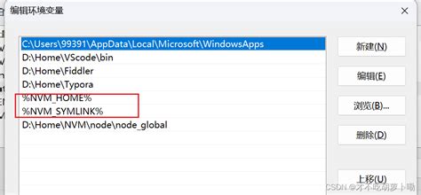 Nvm的安装及全局依赖配置（详细）its Possible That The File Was Already In Use By Csdn博客