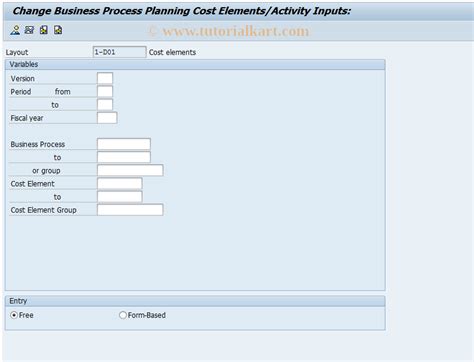 CP SAP Tcode CO ABC Planning Activity Inputs