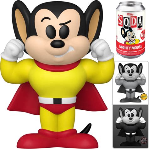 Mighty Mouse Vinyl Funko Soda Figure Entertainment Earth