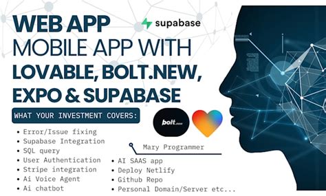 Lovable Bolt New Cursor Replit V Supabase Netlify Expo Lovable Dev Web App By Marylovable