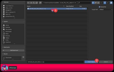 github xmaxrayx blender3d extrude plus plus addon extrude addon