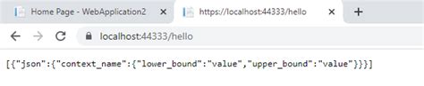 C Net Core 31 Return Empty Jobject Stack Overflow