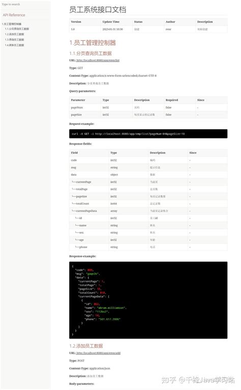 图文详解：接口文档生成工具—smart Doc 知乎