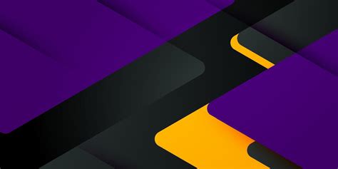 Abstract Overlap Triangle 3d Background Purple And Yellow Overlap Color Background Template