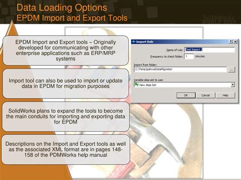 Ppt Solidworks Enterprise Pdm Data Loading Strategies Powerpoint Presentation Id4849130