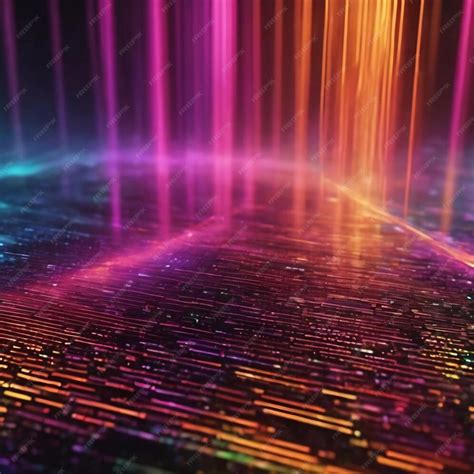 Premium Ai Image Abstract Data Stream Matrix Like Background