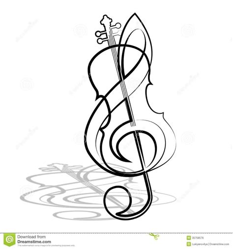 Скрипка раскраска 67 фото