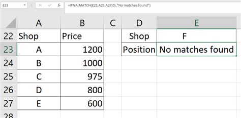 How To Fix MATCH Function Not Working In Excel Sheetaki