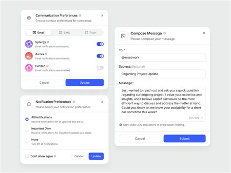 Erşad On Twitter Introducing Our Versatile Modals Component With An Array Of Content Options