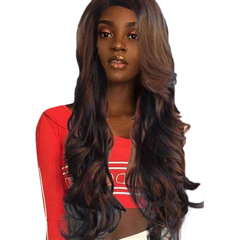 Wigs For Women Lace Front Synthetic Hair Silky Hair Long Loose Wavy Syntheic Wig Front Wig Curly