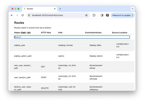 How To List And Filter Routes In Ruby On Rails